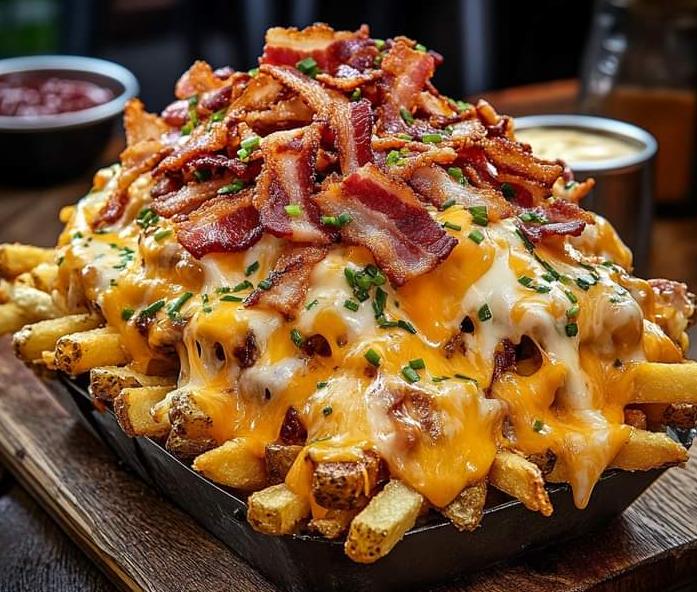 Loaded Bacon Cheese Fries Cooking Recipes