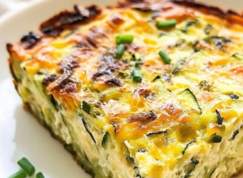 Crustless Cottage Cheese Zucchini Quiche - Cooking Recipes