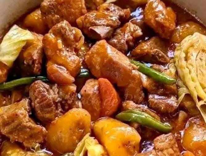 Pork Pochero Recipe - Cooking Recipes