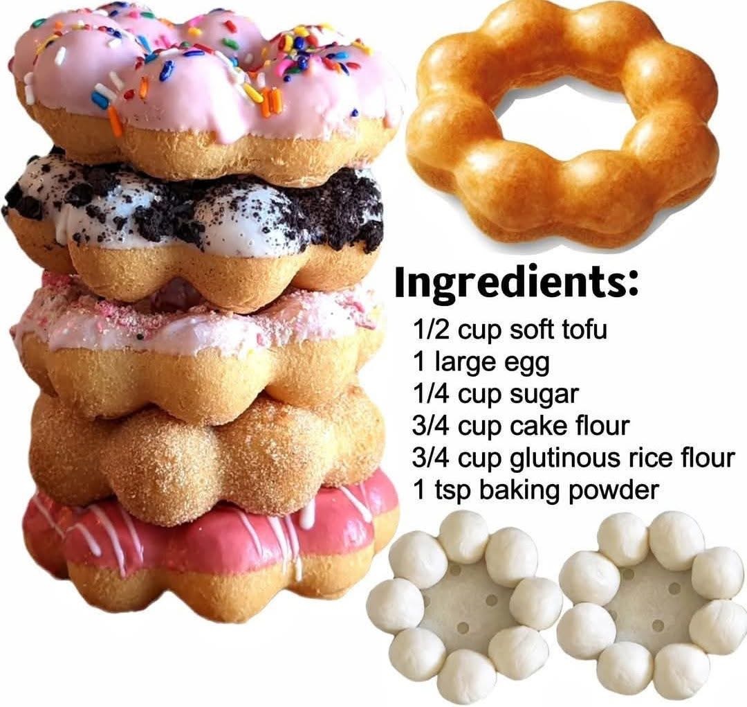 Mochi Donut Recipe - Cooking Recipes