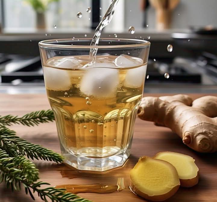Ginger Pine Herbal Iced Tea - Cooking Recipes