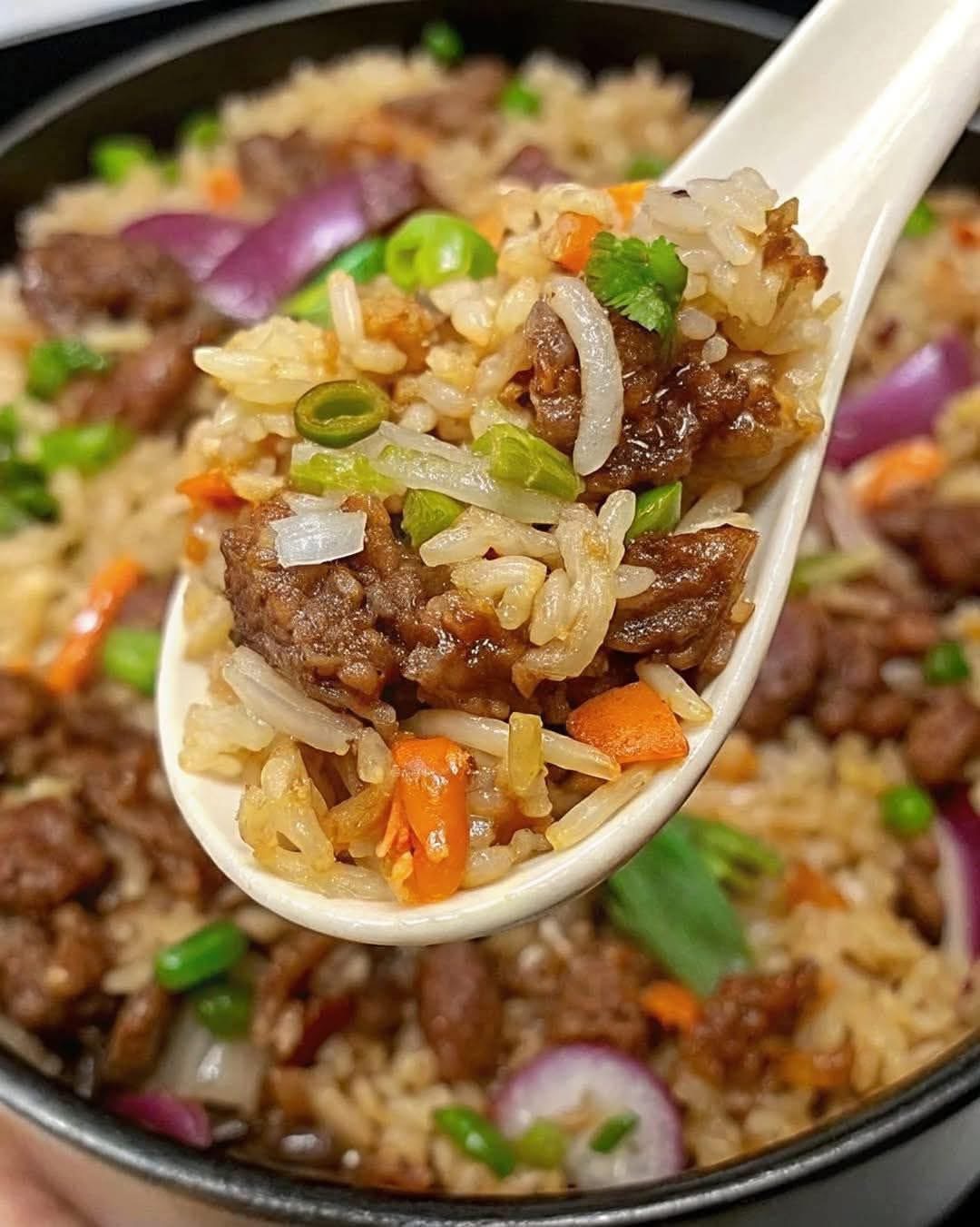 Beef Fried Rice Recipe - Cooking Recipes
